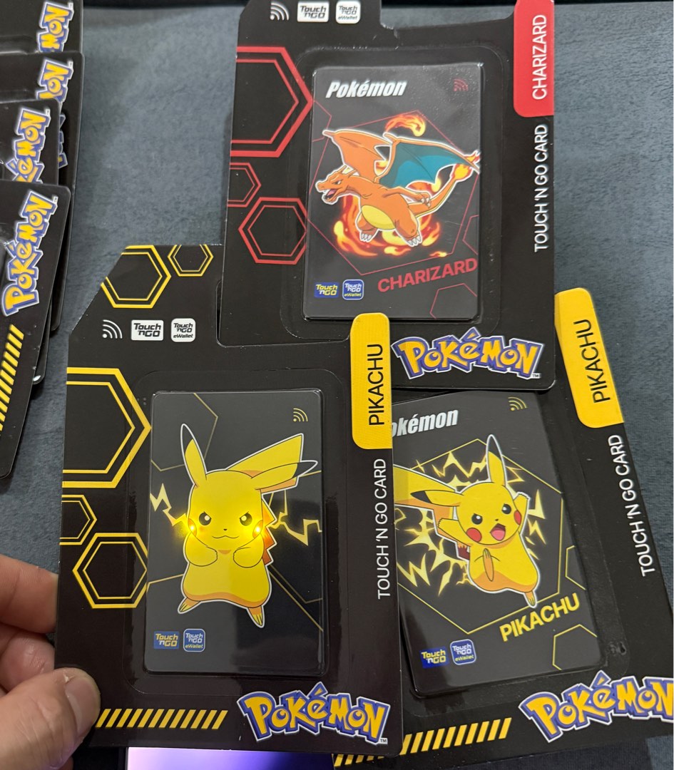 ⚡Led Pikachu card.pokemon TnG card, Everything Else on Carousell