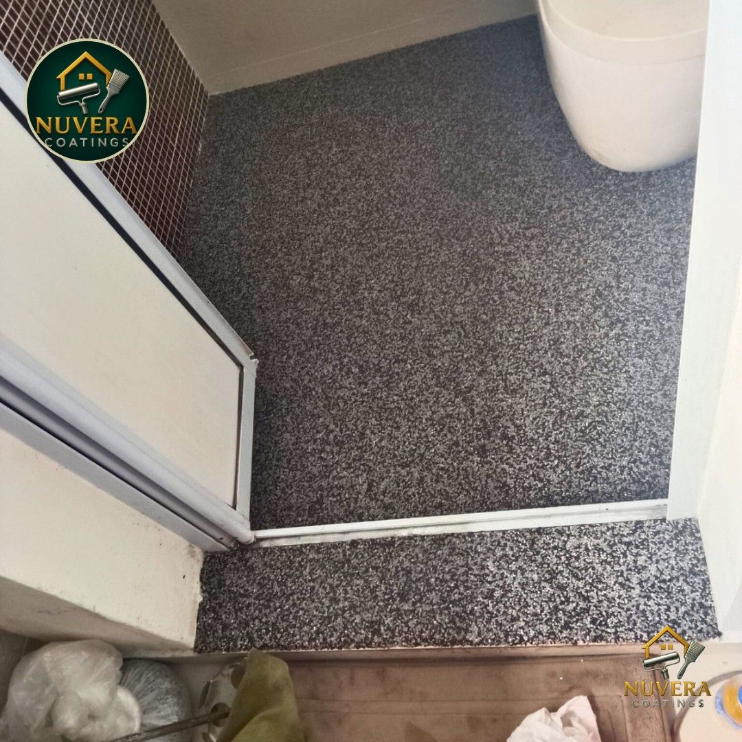 Toilet renovation, Toilet overlay, Toilet flooring with holiday feels ...