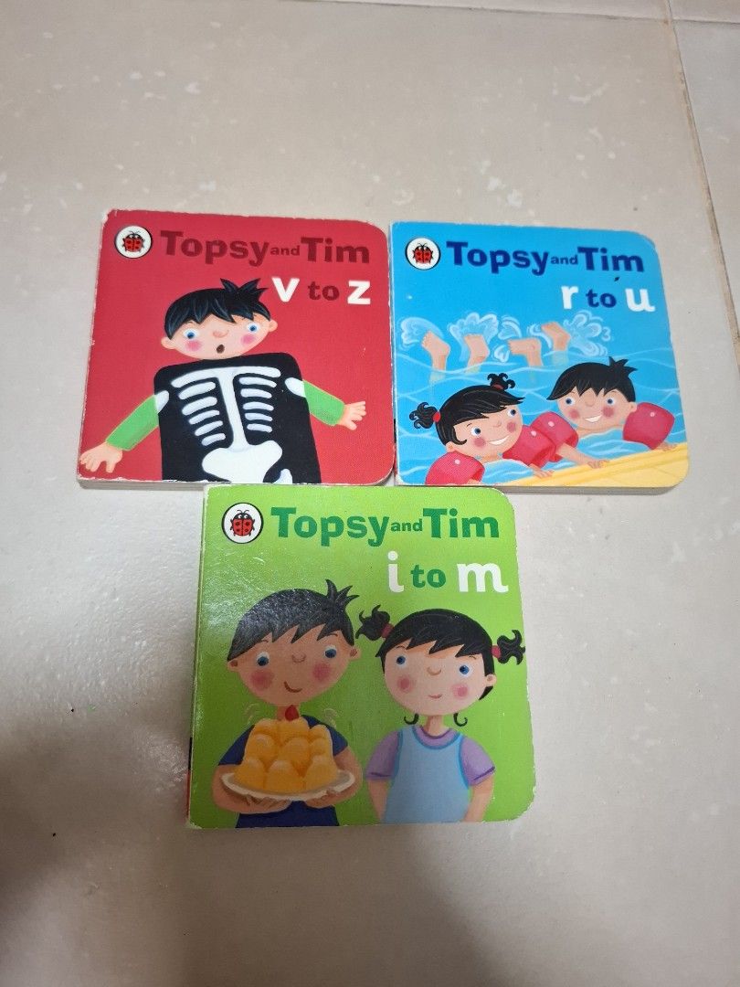 Topsy and Tim Alphabet Books, Hobbies & Toys, Books & Magazines ...