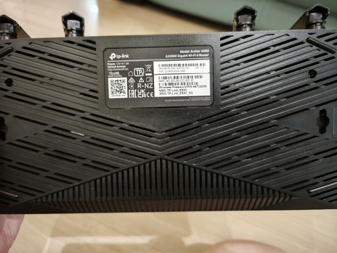 TP-Link Router AX53 Wi-Fi 6 AX3000, Computers & Tech, Parts ...