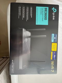 TP-Link BE3600 Dual-Band Wi-Fi 7 Router, Computers & Tech, Parts ...