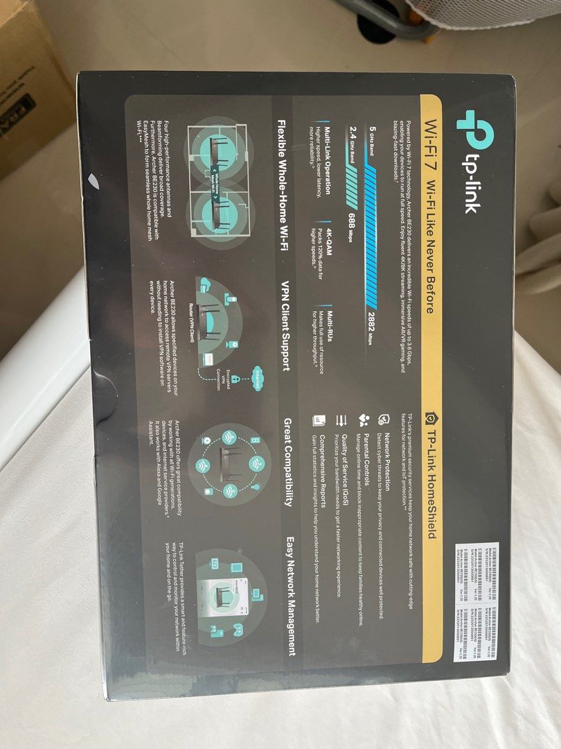 TP-Link BE3600 Dual-Band Wi-Fi 7 Router, Computers & Tech, Parts ...