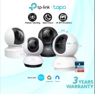 TP-Link Tapo 3K QHD Security Camera, Furniture & Home Living, Security ...
