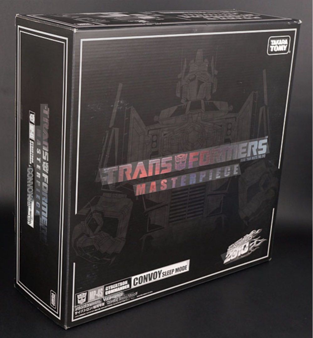 Transformer masterpiece MP-04S sleep mode black optimus prime convoy ...