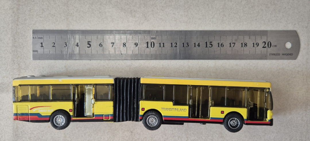 Transit Inland Articulated Bus Model, Hobbies & Toys, Toys & Games on ...