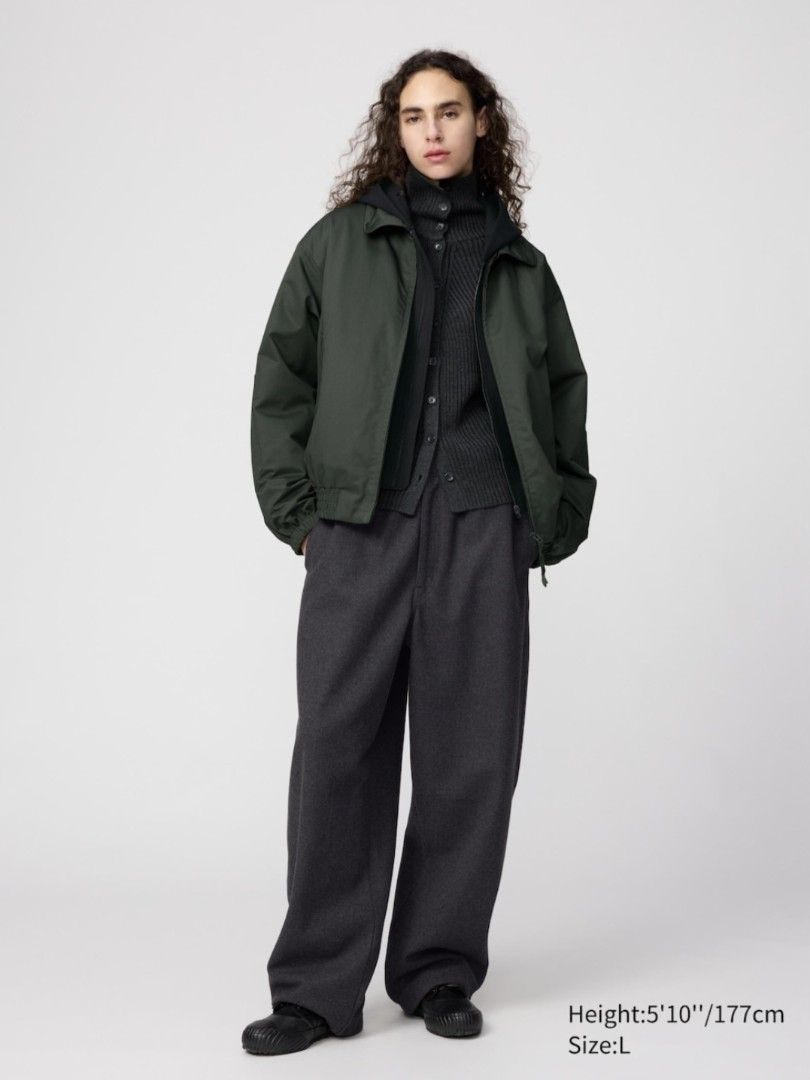 Uniqlo U PUFFTECH Short Blouson, Men's Fashion, Coats, Jackets and ...