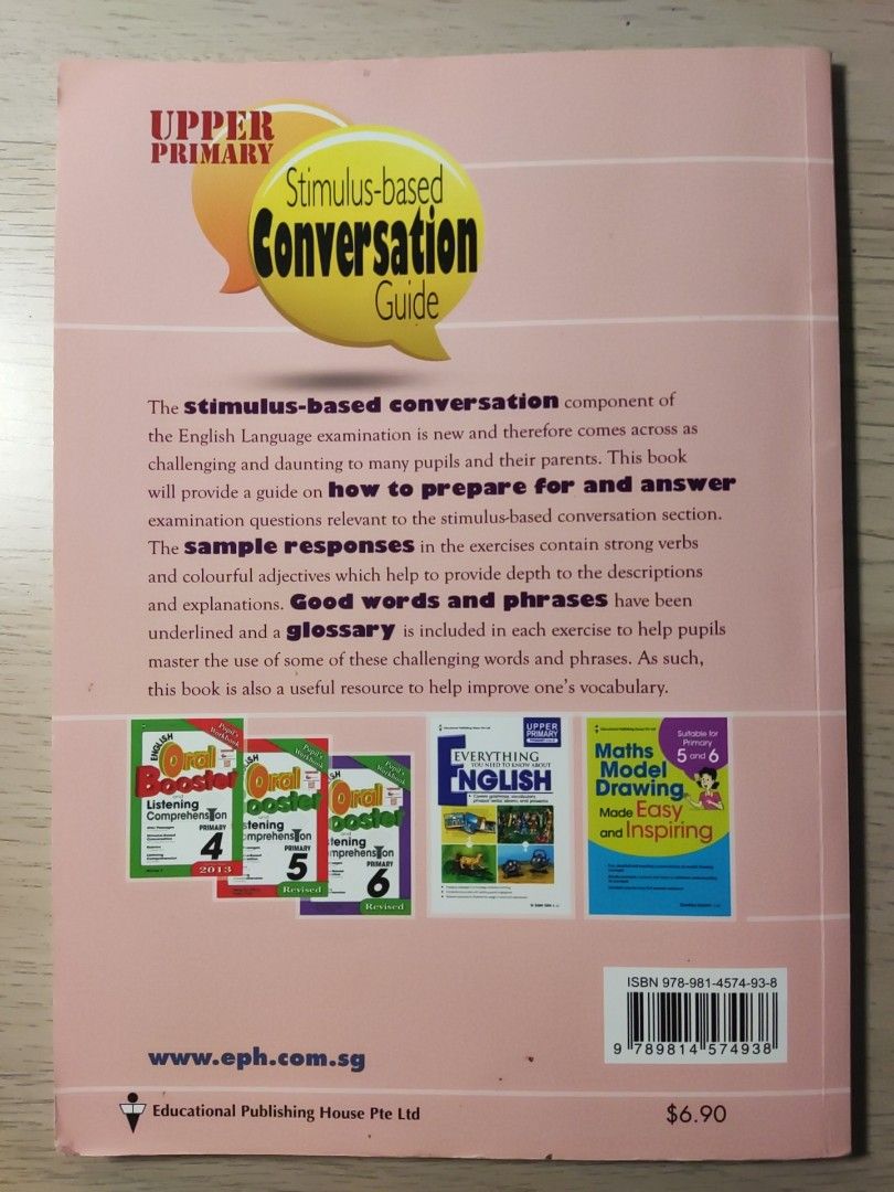 Upper Primary Stimulus-based Conversation Guide, Hobbies & Toys, Books ...