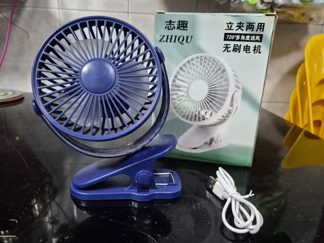 USB Mini Fan, Furniture & Home Living, Lighting & Fans, Fans on Carousell