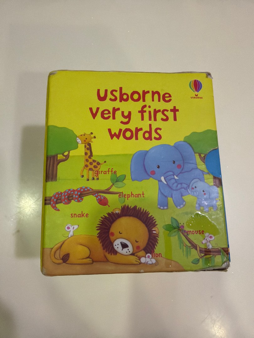 Usborne Very First Words Boxset, Hobbies & Toys, Books & Magazines ...