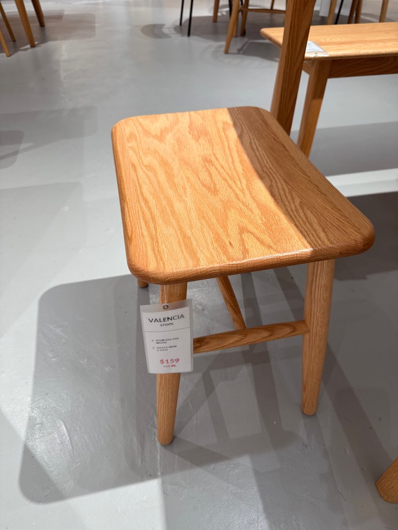 Solid Wood Chair (American Oak), Furniture & Home Living, Furniture ...