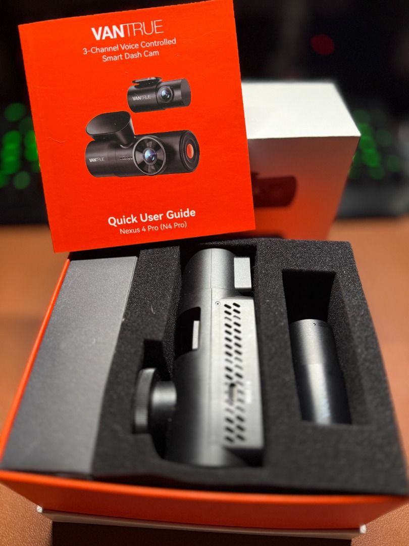 Vantrue Nexus 4 Pro (N4 Pro) 3-Channel Dash Cam, Car Accessories ...