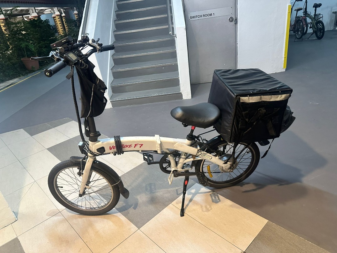 Vee Bike F7 Folding Electric Bike, Sports Equipment, Bicycles & Parts ...