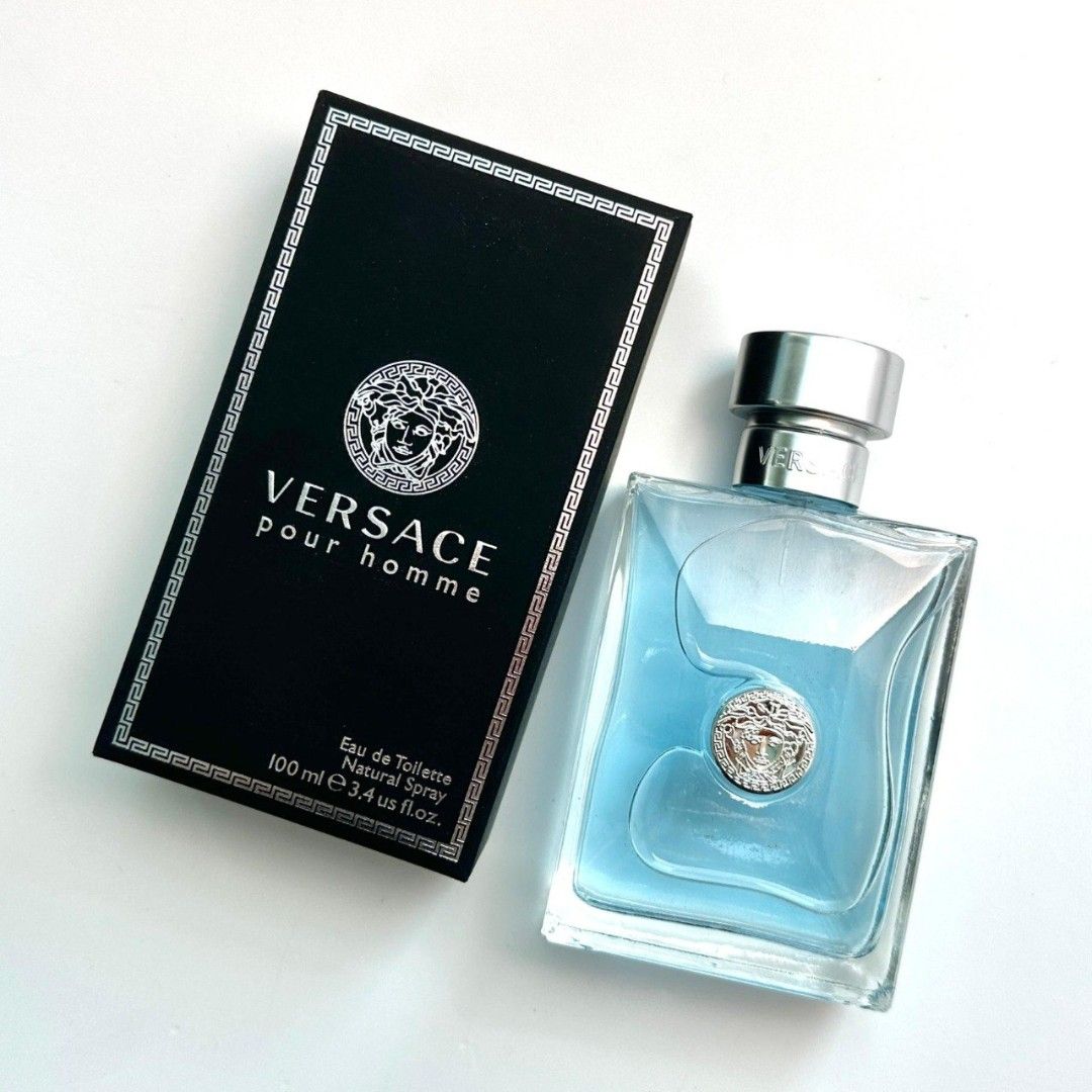 Versace Pour Homme Eau de Toilette 100ml, Beauty & Personal Care ...