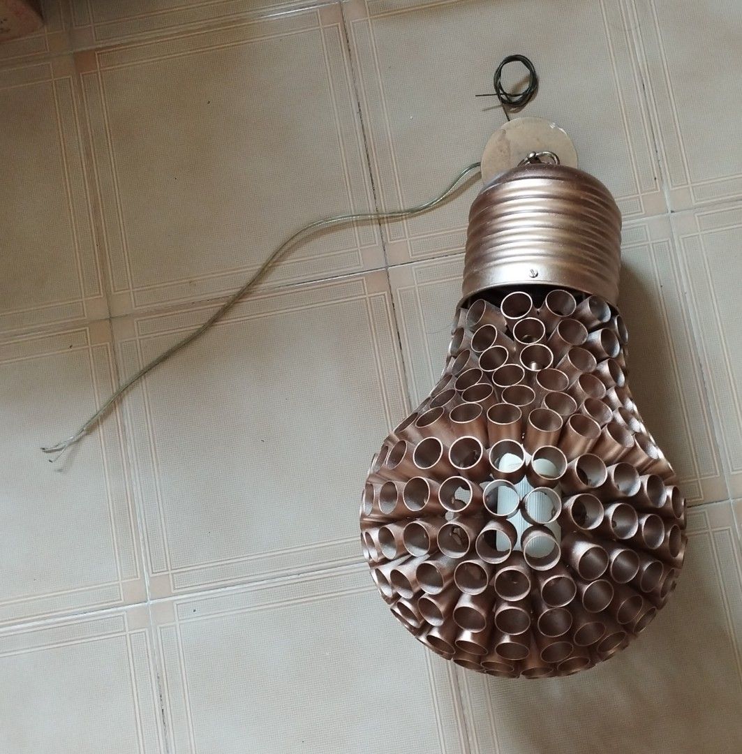 Vintage DIY Decorative lamp with design that mimics an LED bulb - Made ...