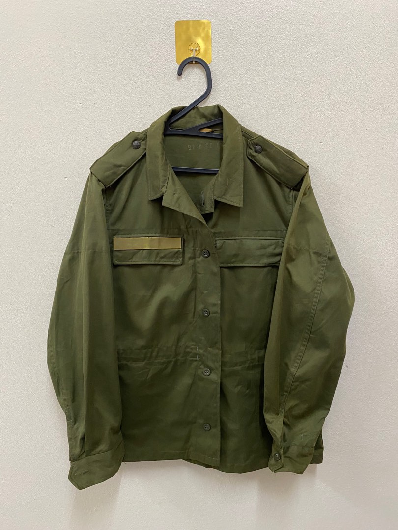 Vintage French Army F1 Field Jacket - Heavyweight Satin 300 Cotton, Men ...