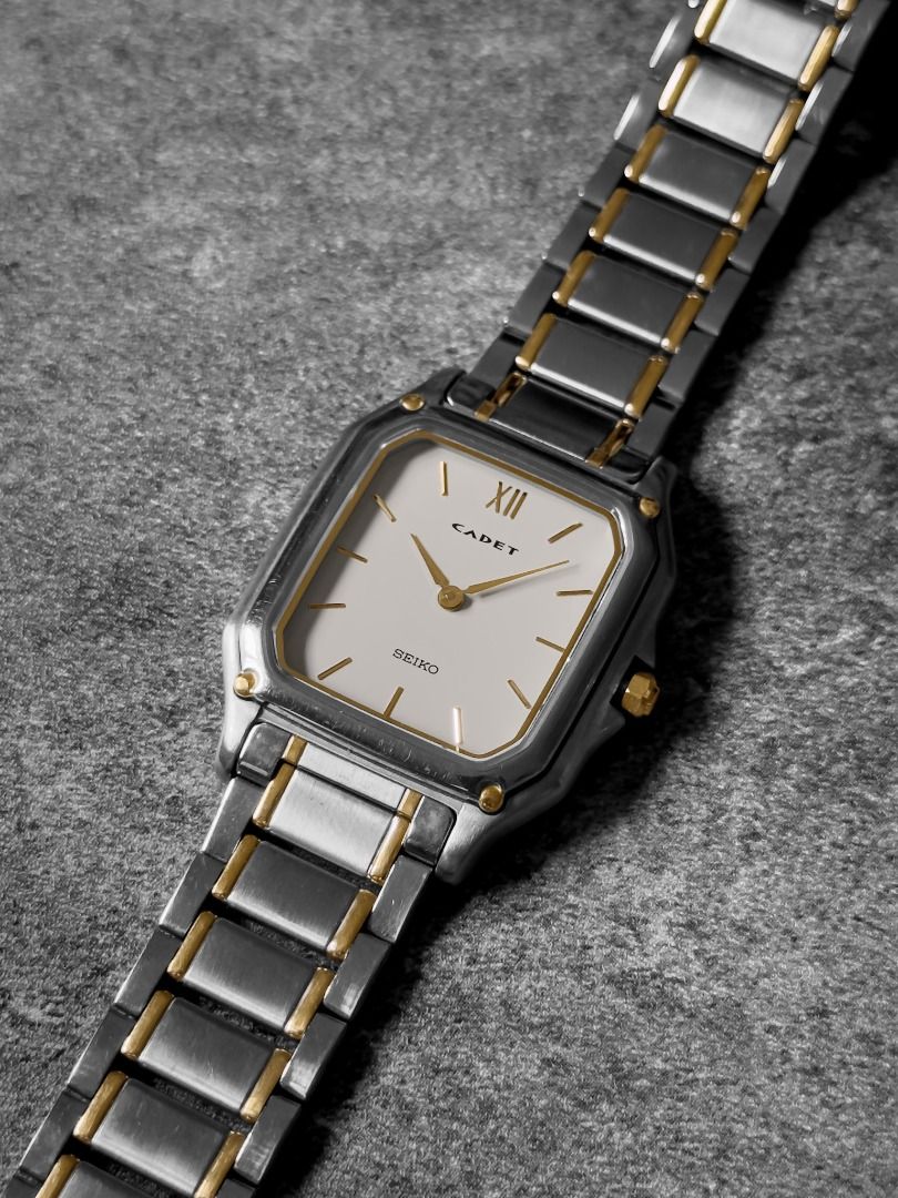 VINTAGE SEIKO CADET TANK WATCH, Men's Fashion, Watches & Accessories ...