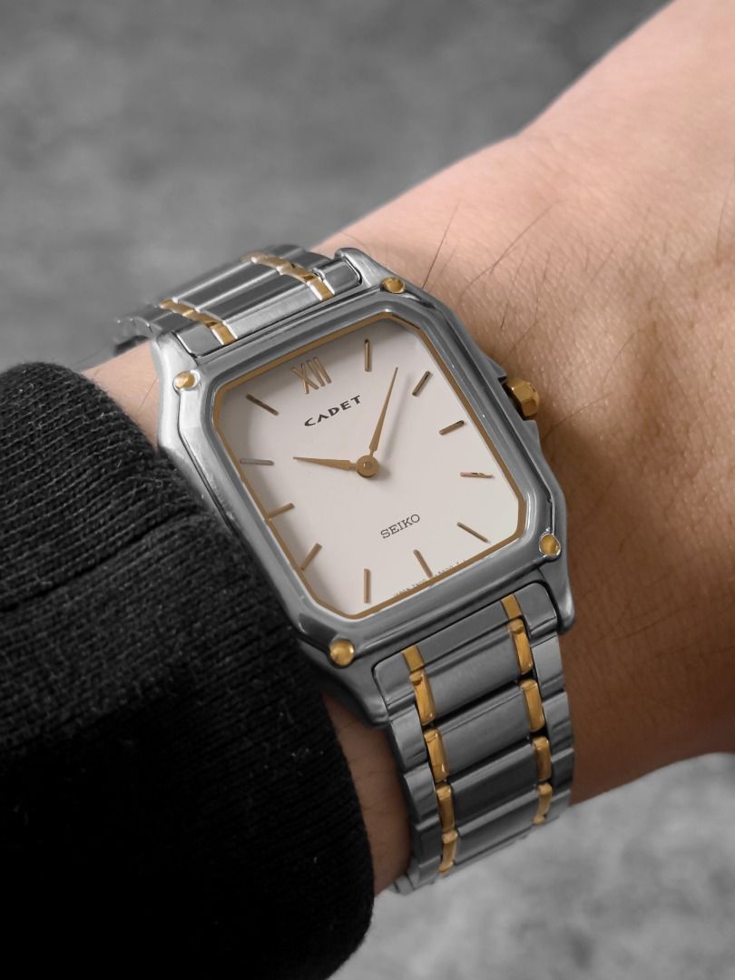 VINTAGE SEIKO CADET TANK WATCH, Men's Fashion, Watches & Accessories ...