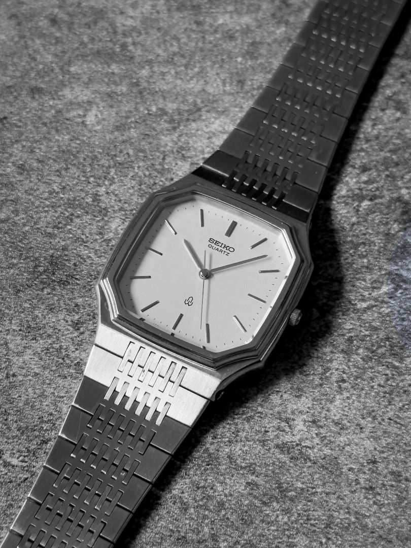 VINTAGE SEIKO OCTAGON TANK QUARTZ WATCH, Men's Fashion, Watches ...