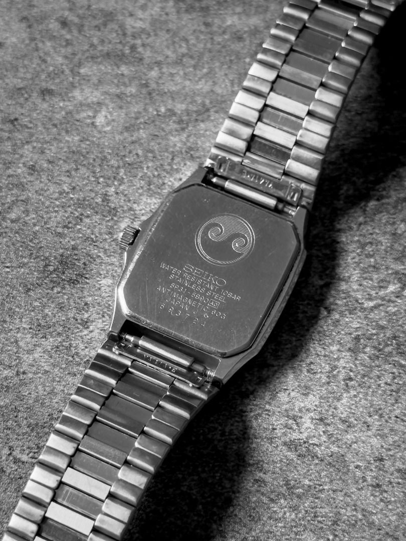 VINTAGE SEIKO SPIRIT TANK QUARTZ WATCH, Men's Fashion, Watches ...