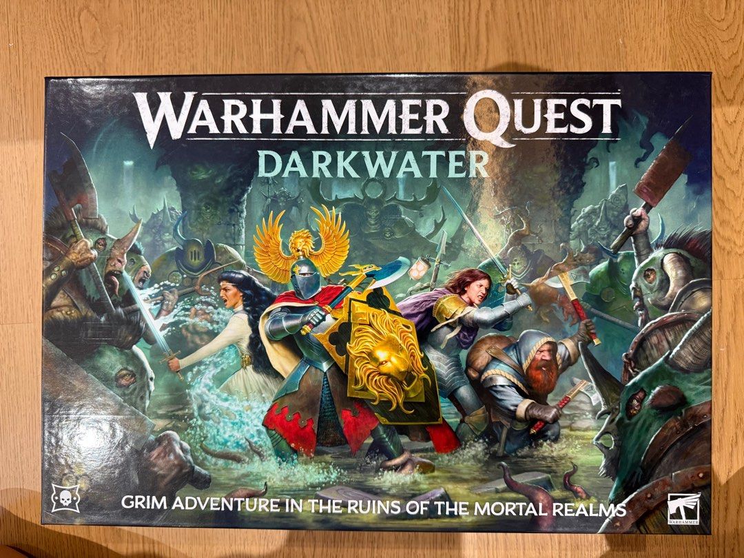 Warhammer Quest: Darkwater Board Game, Hobbies & Toys, Toys & Games on ...
