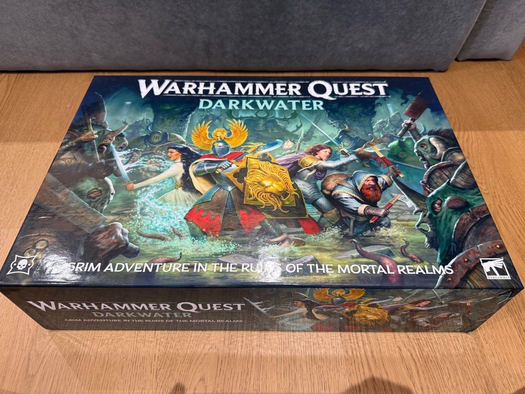 Warhammer Quest: Darkwater Board Game, Hobbies & Toys, Toys & Games on ...