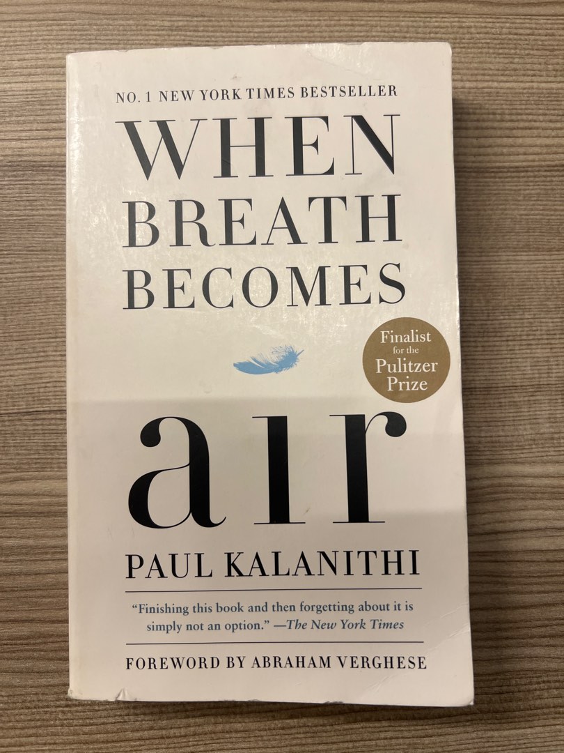 When Breath Becomes Air by Paul Kalanithi, Hobbies & Toys, Books ...