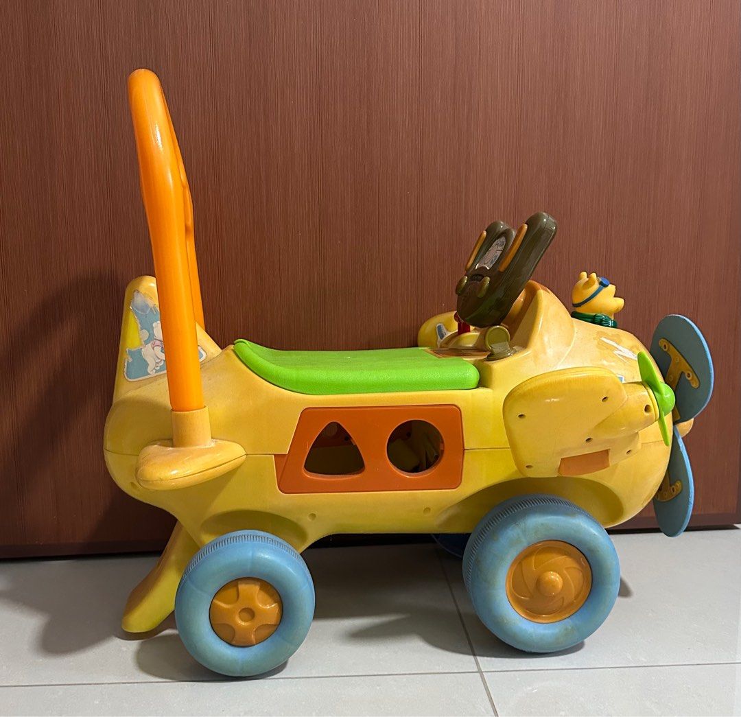 Winnie the Pooh Ride-On Airplane Toy, Babies & Kids, Infant Playtime on ...
