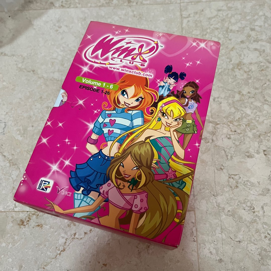 Winx Club DVD Box Set - Volumes 1-6, Hobbies & Toys, Music & Media, CDs ...