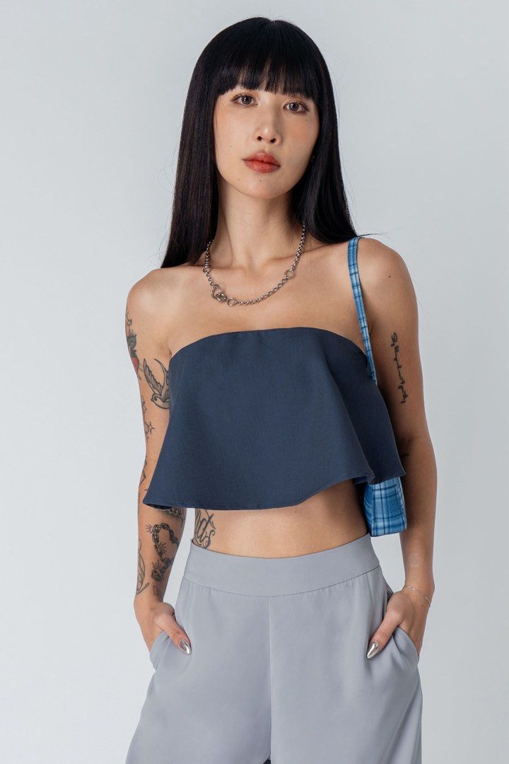 YHF With the Flow (Top), Women's Fashion, Tops, Sleeveless on Carousell