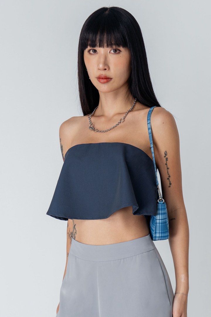 YHF With the Flow (Top), Women's Fashion, Tops, Sleeveless on Carousell