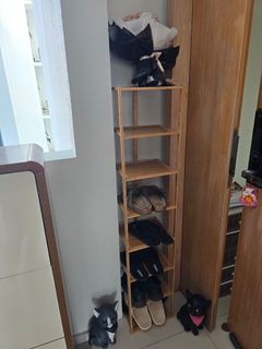 HDB Door Side Shoe Rack, Furniture & Home Living, Furniture, Shelves ...