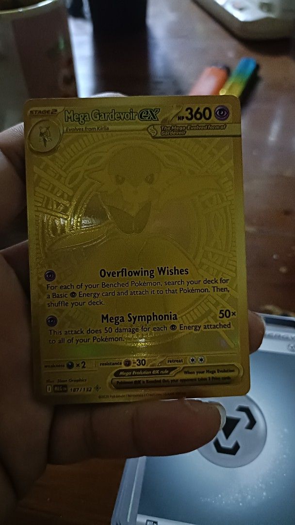 Wts wtt Mega Gardevoir EX Gold Pokemon Card, Hobbies & Toys, Toys ...