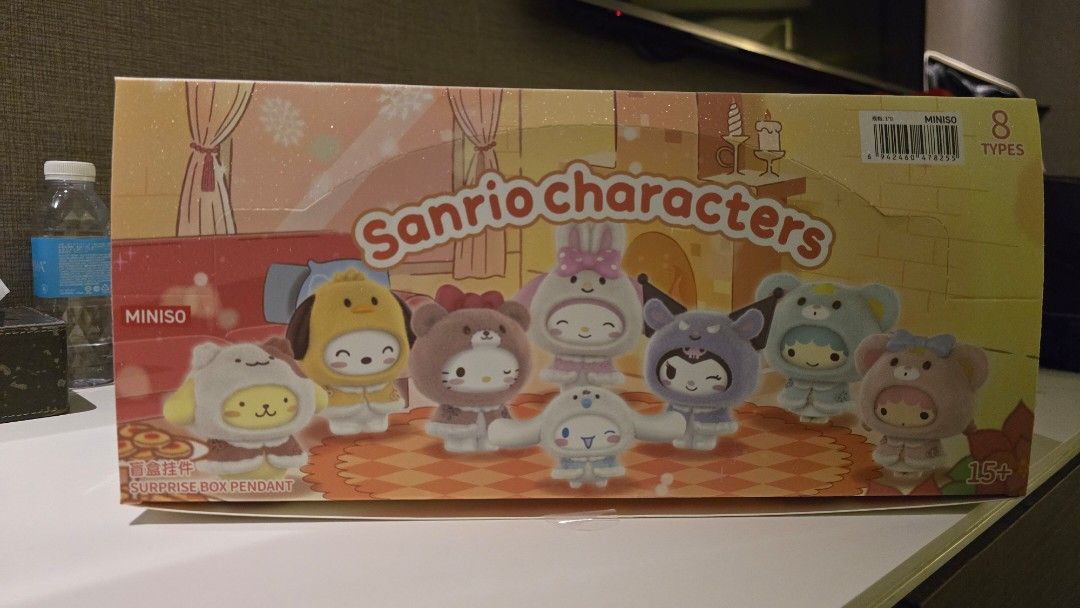 WTS Miniso Sanrio Surprise Box Pendant Blind Box - Pom Purin, Melody ...