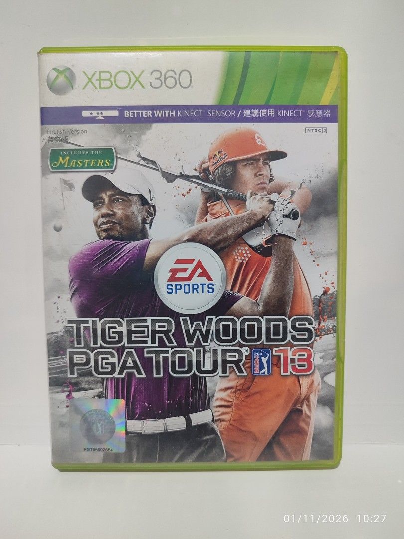 XBOX 360 - Tiger Woods PGA Tour 13 (USED) "OPEN REGION", Video Gaming ...