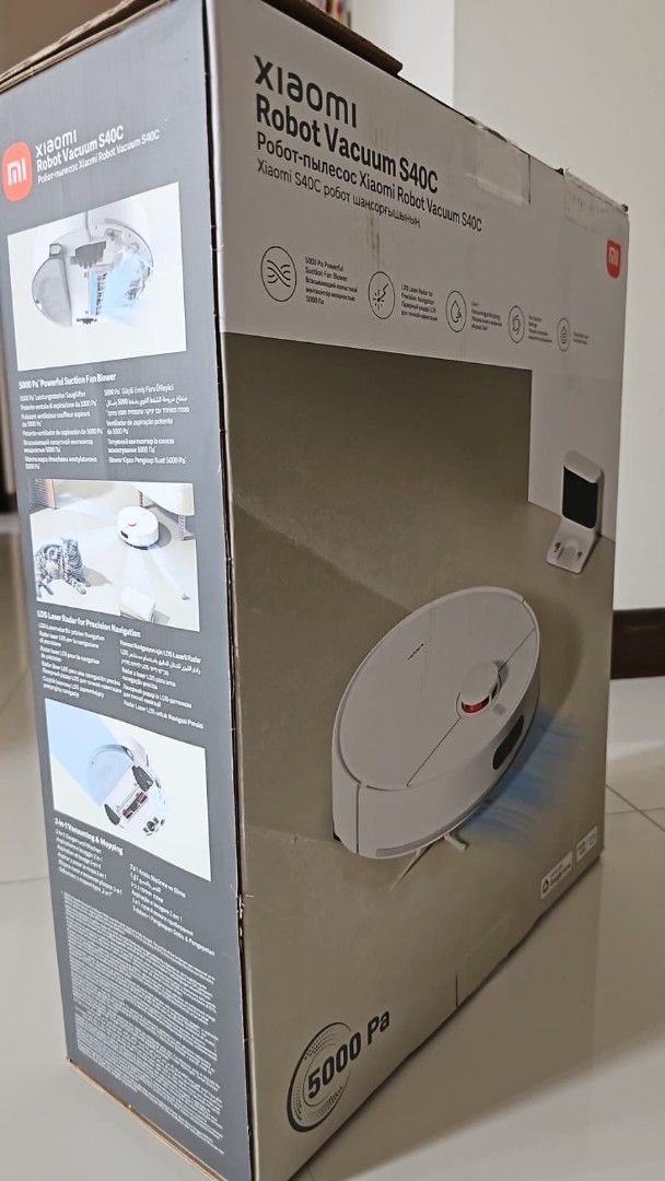 Xiaomi Robot Vacuum S40C - Brand New, TV & Home Appliances, Vacuum ...