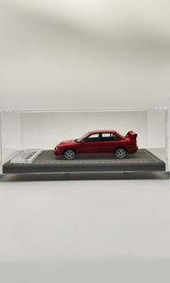 1/18 Motorhelix Mitsubishi Evolution 6.5 TME Passion Red Full Opening ...