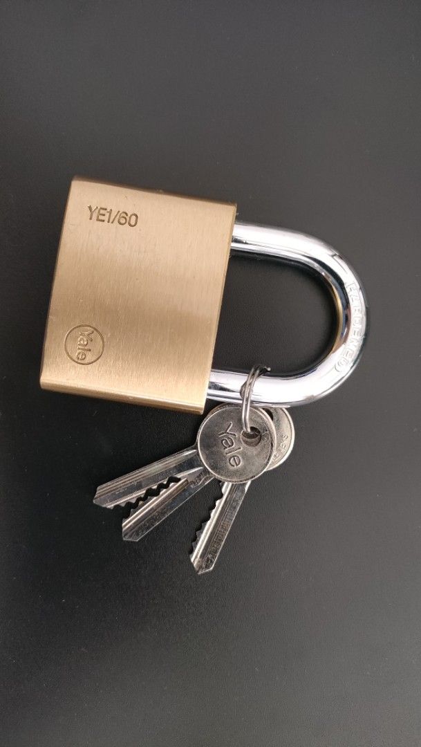 Yale Padlocks - Series Y120/80 & YE1/60, Furniture & Home Living ...
