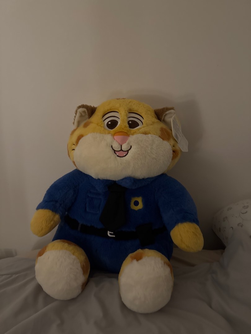 Zootopia Clawhauser Plush Toy, Hobbies & Toys, Toys & Games on Carousell