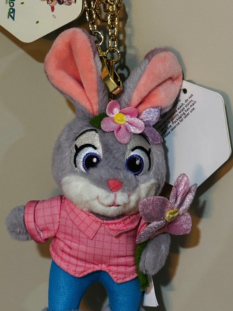 Zootopia Judy Key Ring Plush - Authentic, Hobbies & Toys, Memorabilia ...