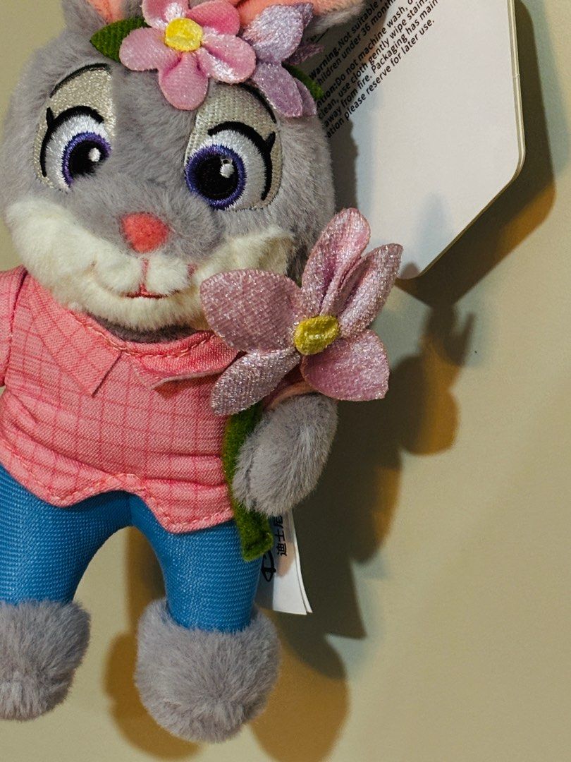 Zootopia Judy Key Ring Plush - Authentic, Hobbies & Toys, Memorabilia ...