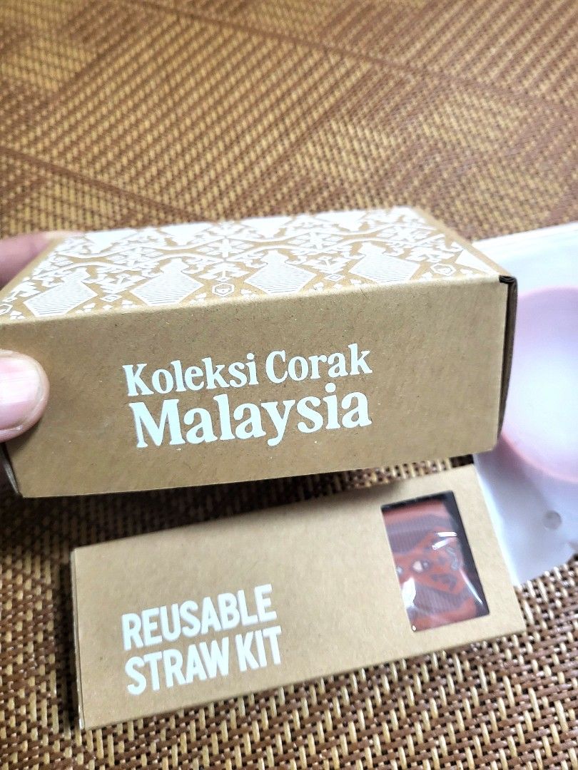 ZUS Corak Malaysia Cup Sleeve, Zus Reusable Straw Kit, Zus In Boot ...
