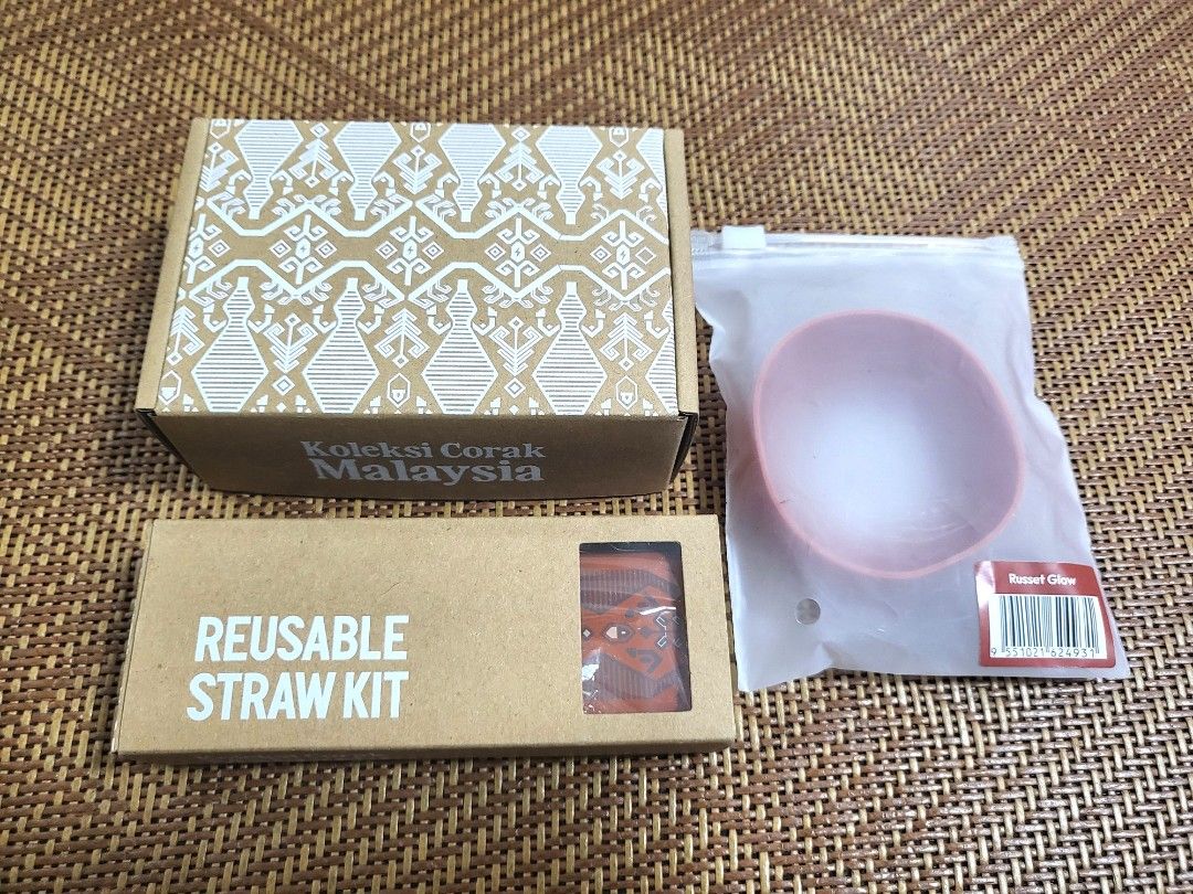 ZUS Corak Malaysia Cup Sleeve, Zus Reusable Straw Kit, Zus In Boot ...