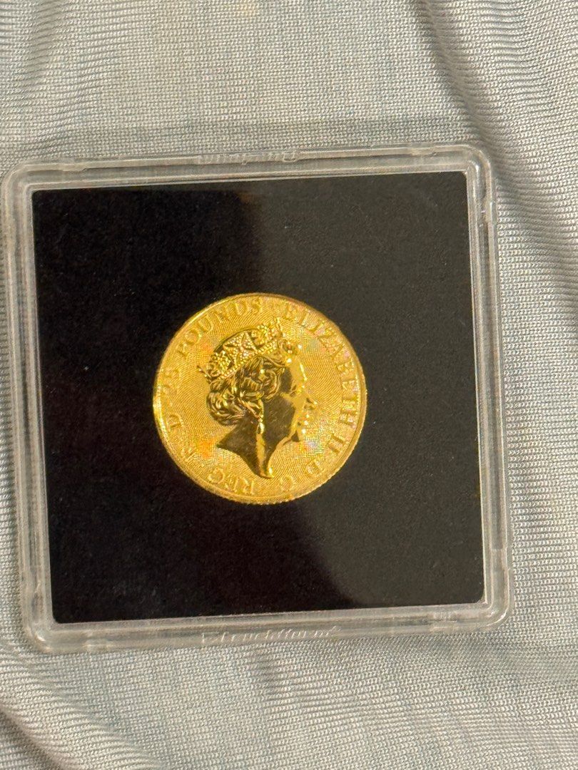 10% off bullionstar 2017 1/4oz Gold Falcon Of Plantagenets Coin ...