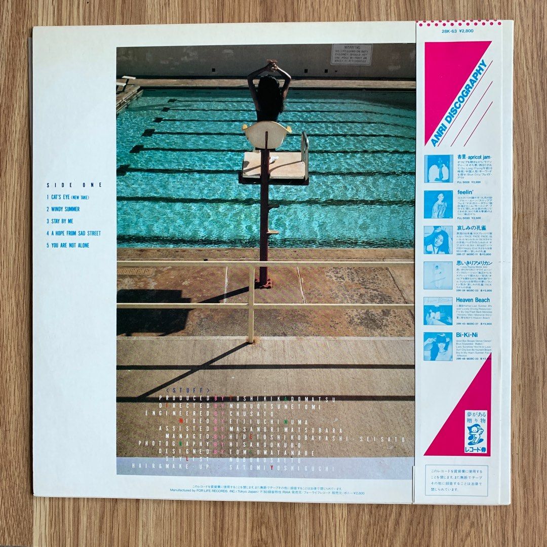 18672 Anri – Timely!! (JP 1983) 28K-63 /LP/City Pop/Japanese, Hobbies ...