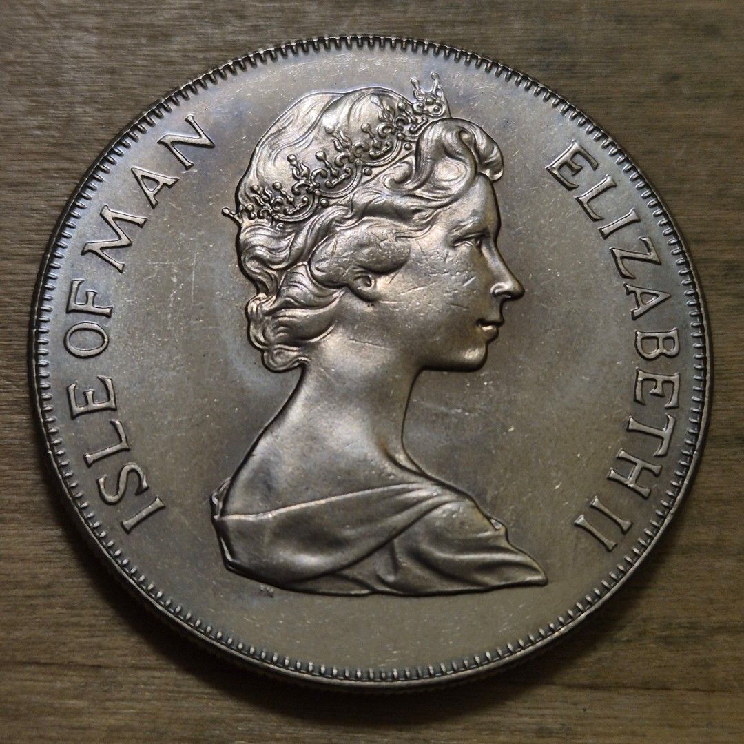 1978 Isle of Man Great Britain Queen Elizabeth II 25th Anniversary of ...