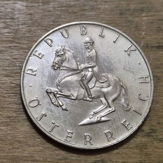 AT SPOT PRICE silver Austria 25 schilling 1964 Austrian coin money ...