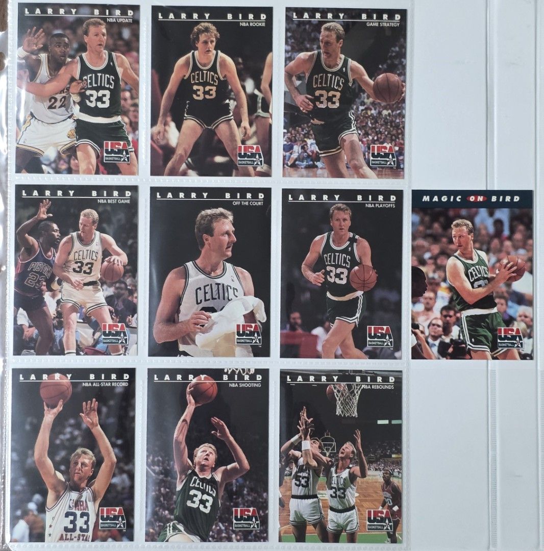 1992 NBA larry bird basketball cards, Hobbies & Toys, Memorabilia ...