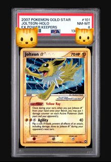 2006 Pokemon Gold Star Mewtwo Holo PSA 5, Hobbies & Toys, Toys & Games ...