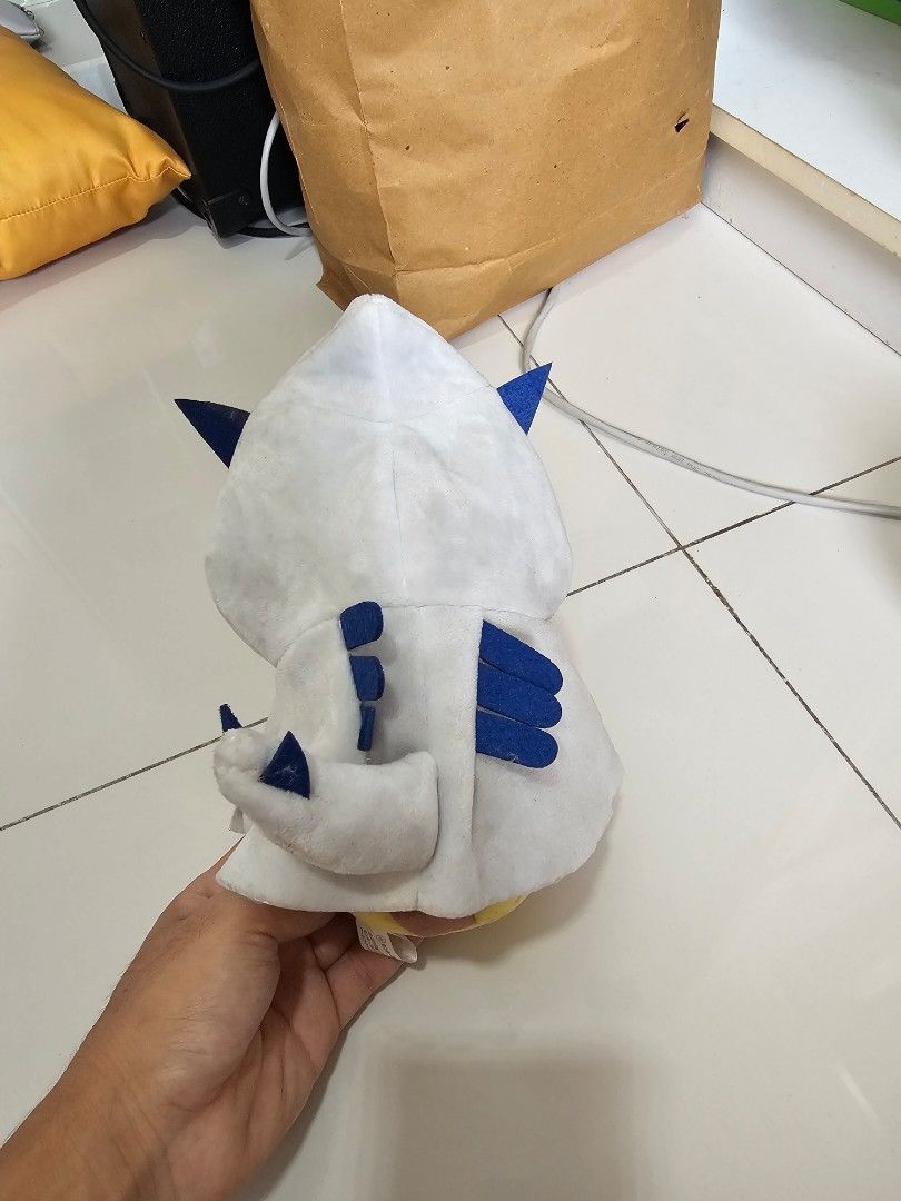 [2015 Limited] Pokemon Center Poncho Pikachu Lugia Plush Toy, Hobbies ...