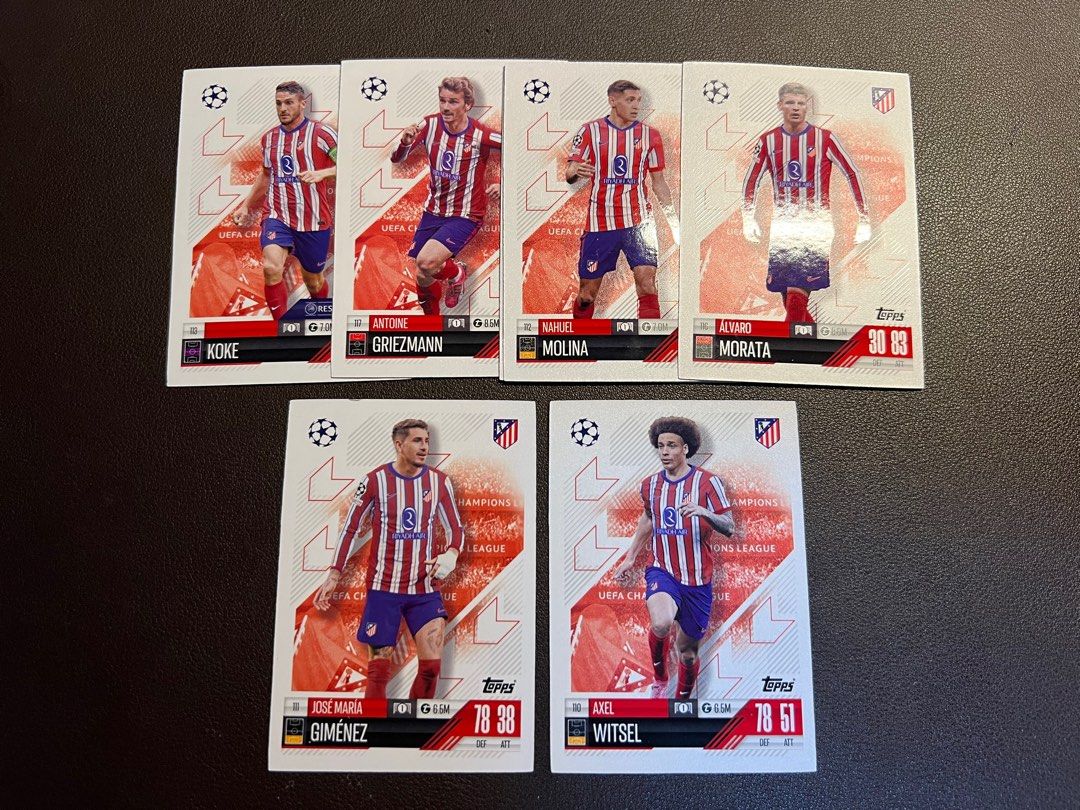 2025 Match Attax - La Liga Clubs, Hobbies & Toys, Toys & Games on Carousell